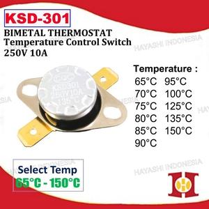 Jual Thermostat Sensor Suhu Pemutus Arus Otomatis Dispenser Penanak ...