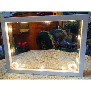 Jual Bingkai Box 3D DOUBLE AKRILIK A4(21x30cm) anti pecah + Lampu ...