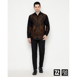 Promo Kemeja Batik Slimfit Lengan Panjang Motif Aston Series 724766 Cap ...