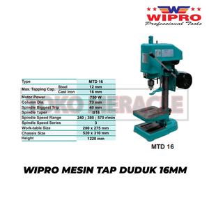 Jual Mesin Tap Duduk Wipro Mtd 16 - Jakarta Barat - Panda Acce | Tokopedia