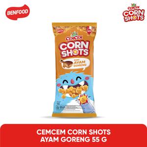Jual Varian Snack Camilan CEMCEM CORN SHOTS AYAM GORENG 55 GR - Jakarta ...