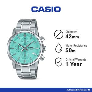 Promo Casio General MTP-E510D-2AVDF Jam Tangan Pria Analog Original Silver Cicil 0% 3x - Jakarta ...