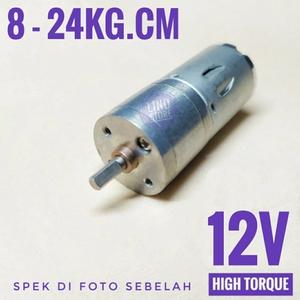 Jual New Motor Dinamo 12v JGA High Torque Torsi Tinggi Gear Box - 60rpm ...