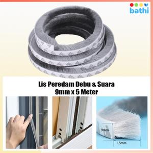 Promo BATHI-GC905 Lis Peredam Pintu Jendela Rumah Brush Strip 9mm x 5 ...