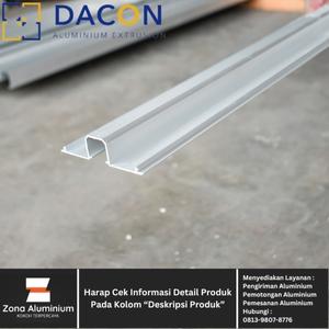 Promo Aluminium DACON POWDER COATING GLOSSY 0562 Tutup M Kusen Kaca Mati 4in - Hitam, Custom ...