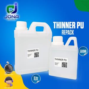 Jual Thinner PU Polyurethane Liter Ecer Kemasan Botol - 1 L - Kota Bandung - Jona Colour | Tokopedia