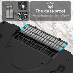 Jual Asli Iets Gt500 Kuat Turbo-Kipas Rgb Laptop Cooling Pad Dengan ...