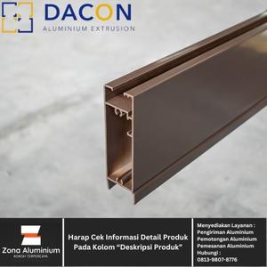 Promo Aluminium DACON POWDER COATING GLOSSY 57031 Ambang Bawah Folding Door - Hitam, Custom ...