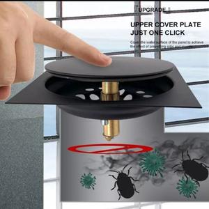 Promo (KIM) Floor Drain Model Injak / Kamar Mandi Black - Jakarta Barat ...