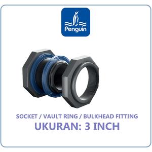 Jual Socket Bulkhead Fitting Toren Tandon Tangki Penguin (3 Inch ...