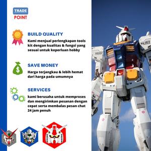 Jual Tools Set Gundam Gunpla - Tool Kit Rakit Gundam (Super+ Pack) Tbk ...