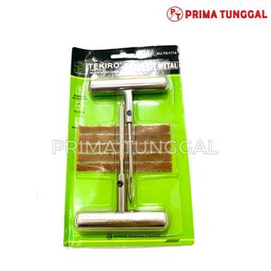 Jual Alat Tambal Ban Tubles Set Gagang Besi Tekiro Tyre Kit Metal - Kab ...