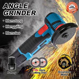 Jual Mesin Gerinda 12V /Brushless Angle Grinder/ Mesin Gerinda /Tangan ...