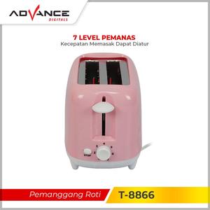 Jual Pemanggang Roti Listrik Toaster Sandwich Otomatis Pop-up 8866 ...