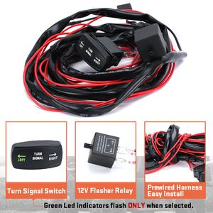 Jual Universal 12V ATV UTV Rocker Switch Turn Signal Kit Street Legal ...