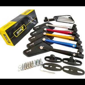 Jual ORIGINAL SPION MOTOR TOMOK CIRCUIT ALMINI CNC KACA PUTIH + BRACKET ...