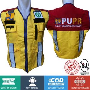 Jual PRODUK READY- Rompi Safety Pupr Bina Marga Bisa Custom Design Dan ...
