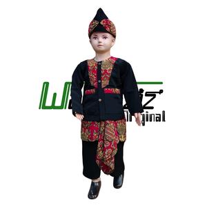 Jual ready Setelan pangsi batik real pict seragam anak adat tradisional ...