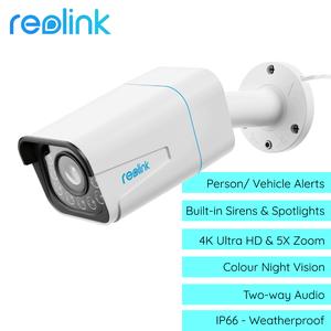 Jual Reolink RLC-811A PoE Security Camera, 4K Ultra HD With Spotlight ...