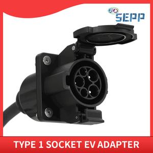 Jual Type 1 EV Charger Socket EV J1772 Socket 50A Electric Car ...