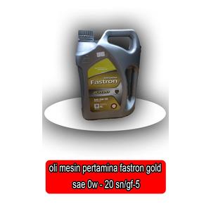 Jual oli mesin pertamina fastron gold sae 0w20 0w-20 sn/gf-5 - 68029 ...