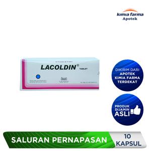 Jual LACOLDIN STRIP 10 KAPSUL / OBAT BATUK FLU / KIMIA FARMA - Jakarta ...
