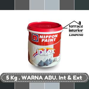Jual Cat Tembok Vinilex 5000 Nippon Paint Warna Abu 5 Kg - BLUE BASH ...