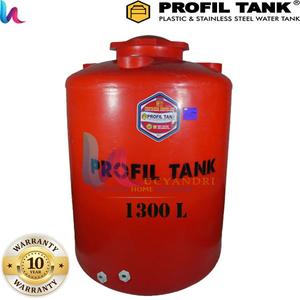 Jual Tangki Air Plastik Profil Tank Tda 1300L Plastic Hdpe, Toren Air ...