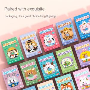 Jual Donuts Character series Bricks Mainan Balok Susun Donat Karakter ...