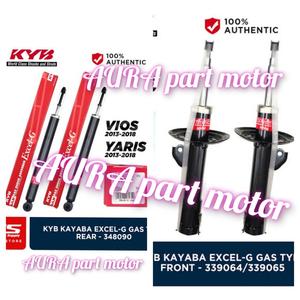 Jual shockbreaker depan belakang Toyota Yaris/New vios gen 2 kayaba Excel-G - Jakarta Pusat ...