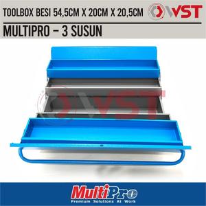 Jual PREMIUM Multipro Toolbox Besi 3susun / Metal Toolbox 3 susun ...