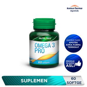 Jual NUTRIMAX OMEGA 3 PRO 60 SOFTGEL / SUPLEMEN KESEHATAN / KIMIA FARMA ...