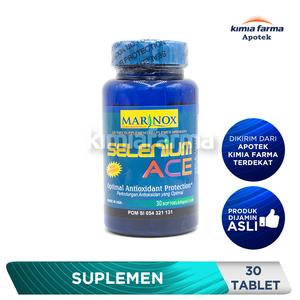 Jual MARINOX SELENIUM ACE 30 TABLET / SUPLEMEN ANTIOKSIDAN / KIMIA FARMA - Jakarta Pusat - Kimia ...