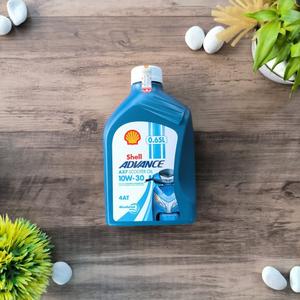 Jual OLI SHELL AX7 10W30 MATIC 650ML SCOOPY LED GENIO BEAT 2020 LED 100 ...