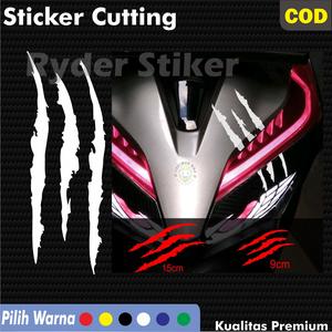 Jual Stiker Cakar aksesoris motor cakaran keren STIKER MOTOR/MOBIL ...