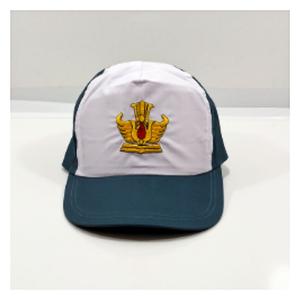 Jual Topi Atribut Seragam Sekolah SMA SMK MA Putih Abu Abu Logo Bordir ...