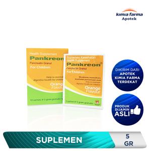 Jual PANKREON FOR CHILDREN SACHET 5 GR / PROBIOTIK / KIMIA FARMA - Kab ...