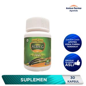 Jual NATURES PRIDE ALBA G 30 KAPSUL - Jakarta Pusat - Kimia Farma ...