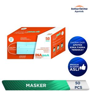Jual INAMASK SURGICAL FACE MASK 3PLY EARLOOP ISI 50 PCS - Kota ...