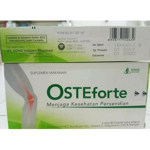 Jual OSTE Forte // vitamin tulang dan sendi / Promo stripan ...