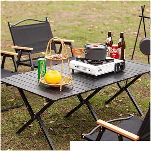 Jual Meja Lipat Portable Camping Roll Foldable Aluminium 120cm - - Coklat - Jakarta Barat - tch ...