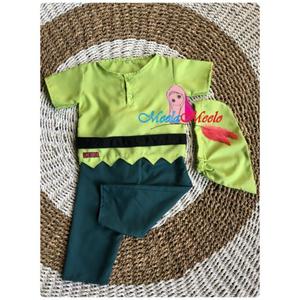 Jual Baju Peter Pan Disney Cosplay Peri Hijau / Kostum Peter Pan Set ...