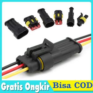 Jual Soket Sambungan Socket Konektor Pin Kabel Terminal Waterproof ...