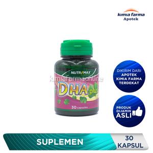 Jual NUTRIMAX DHA PLUS 30 KAPSUL / SUPLEMEN OTAK / KIMIA FARMA - Kab. Karawang - Kimia Farma ...