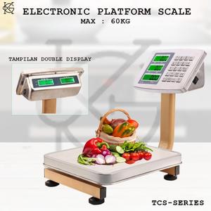 Jual Double Display TCS 200 kg Timbangan Digital Duduk Lipat Lantai ba ...