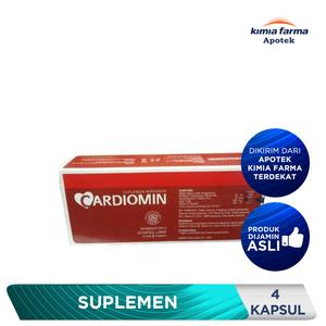 Jual CARDIOMIN STRIP 4 SOFT KAPSUL / SUPLEMEN KESEHATAN JANTUNG ...