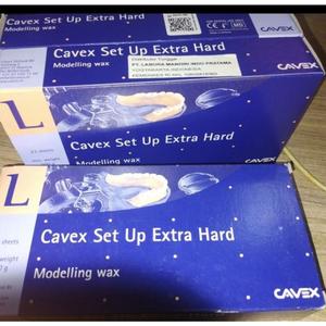 Jual Cavex modelling wax set up/model malam merah Extra Hard 2025 promo ...