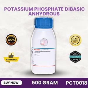 Jual Potassium Phosphate Dibasic Anhydrous | K2HPO4,Culture Tested, 500 ...