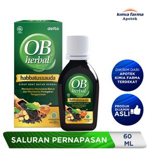 Jual OB HERBAL HABBATUSSAUDA SIRUP 60 ML / OBAT BATUK HERBAL / KIMIA ...