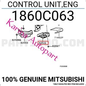 Jual ECU komputer Control Unit Engine Mirage Original Mitsubishi ...